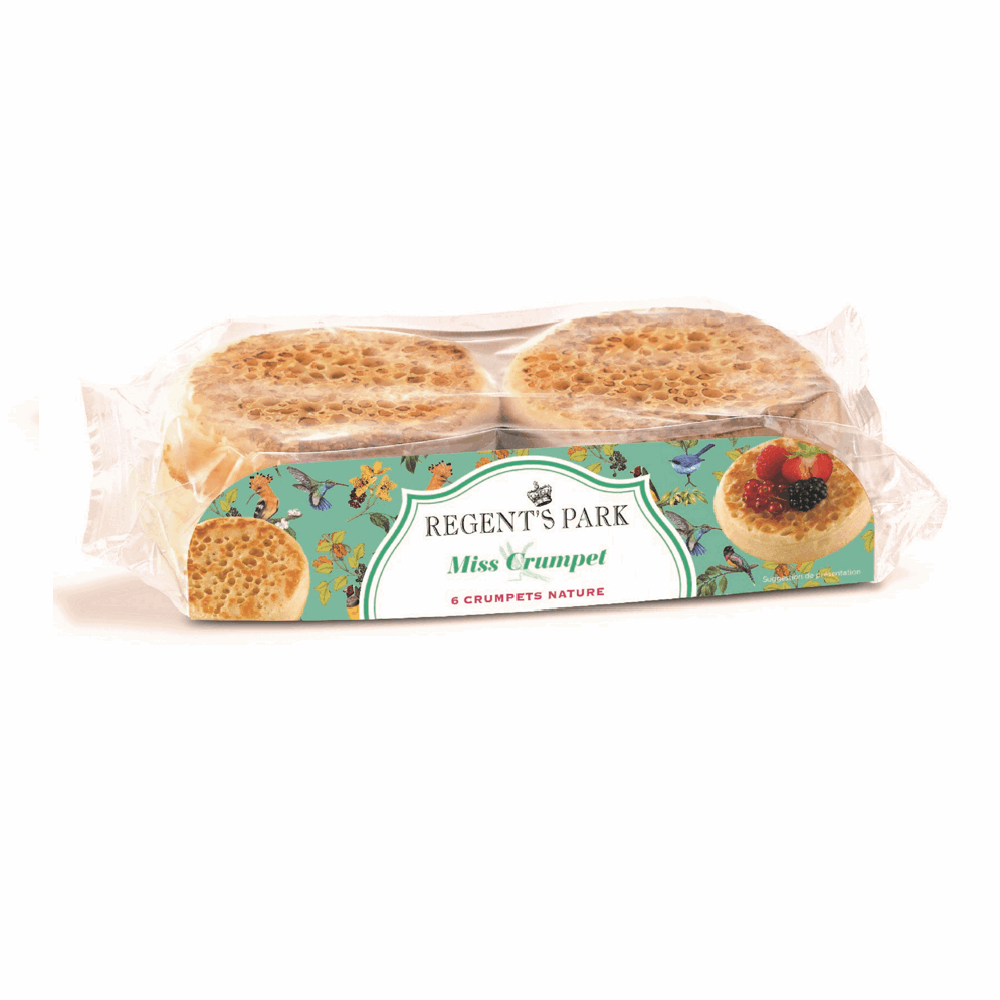 Regents Park Crumpets 6 pack by British Store Online