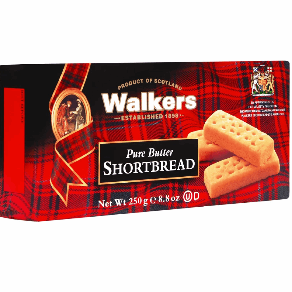 Walkers Shortbread Fingers 250g by British Store Online