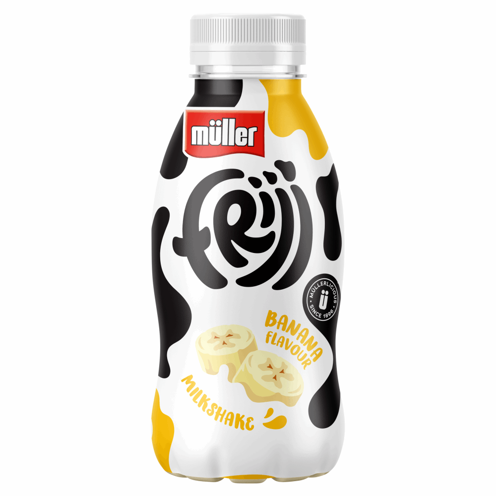 Muller Frijj Banana Milkshake 330ml by British Store Online