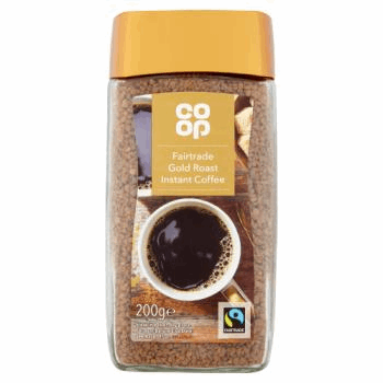 Co Op Fairtrade Gold Roast Instant Coffee 200g by British Store Online