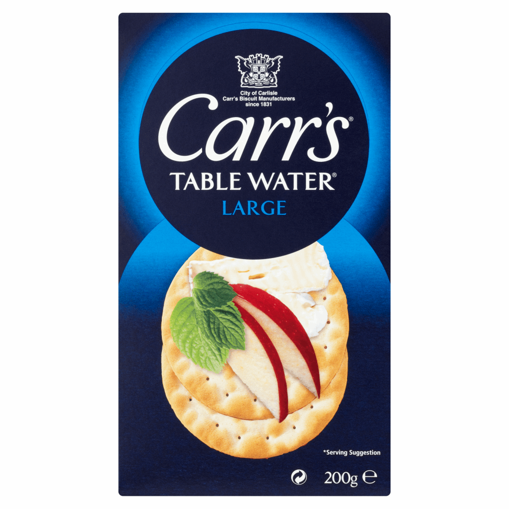 Carr's Table Water Large 200g by British Store Online