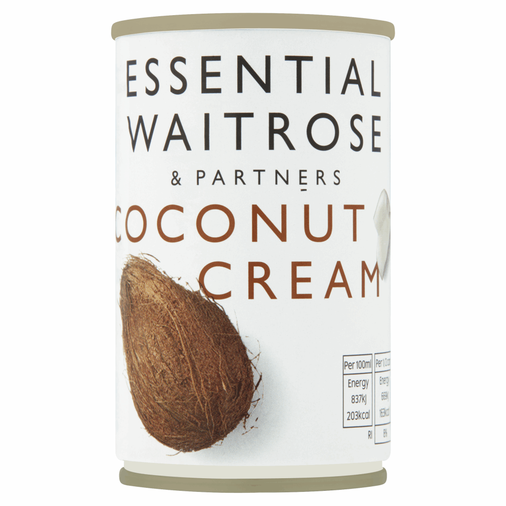 Essential Waitrose Coconut Cream 160ml by British Store Online