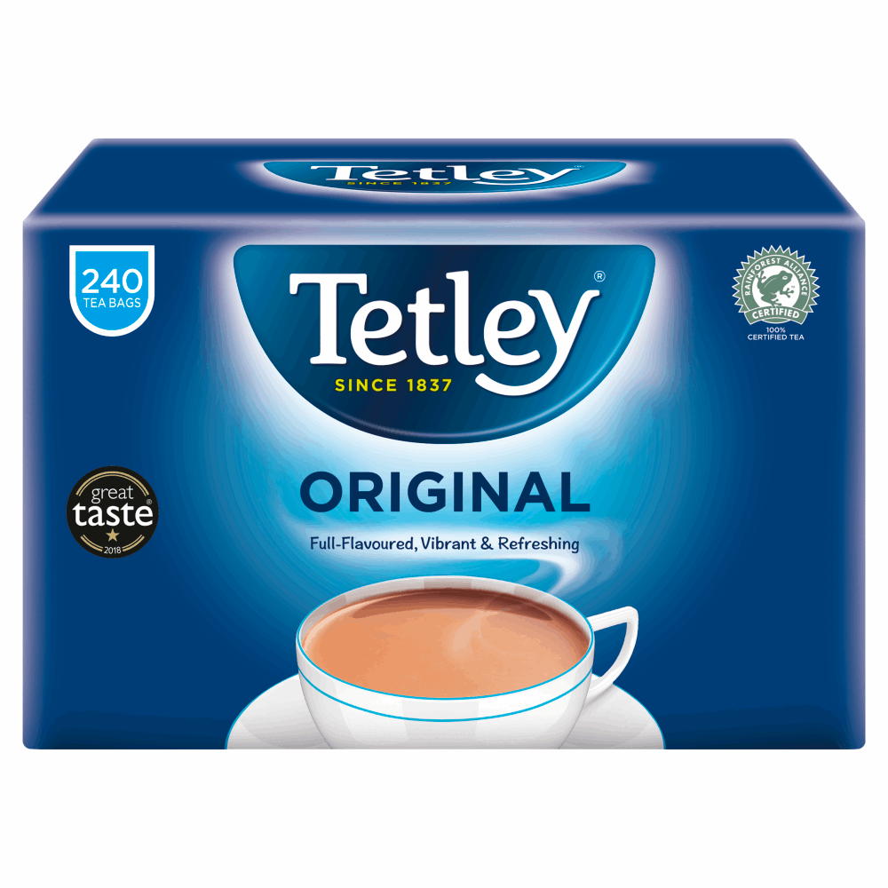 Tetley Original Tea Bags 240s by British Store Online