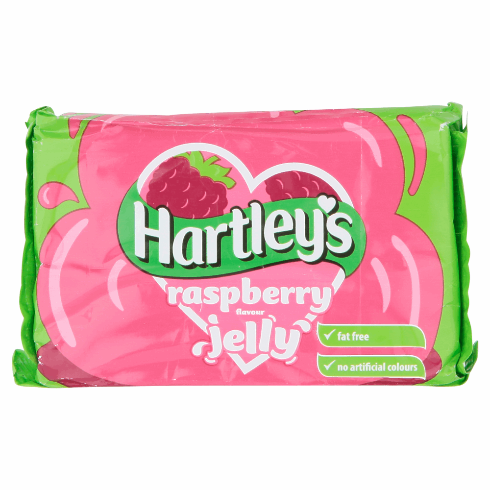 Hartley's Raspberry Flavour Jelly 135g by British Store Online