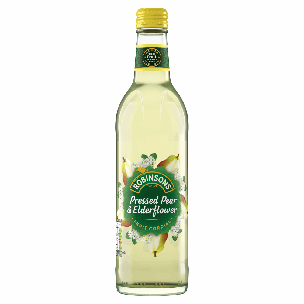 Robinsons Cordial Pear & Elderflower 500ml by British Store Online