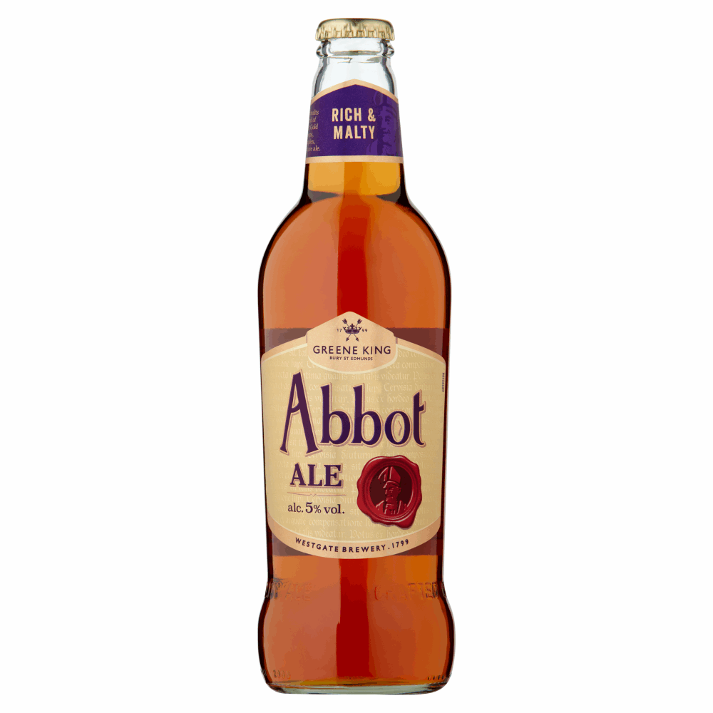 Greene King Abbot Ale 500ml by British Store Online