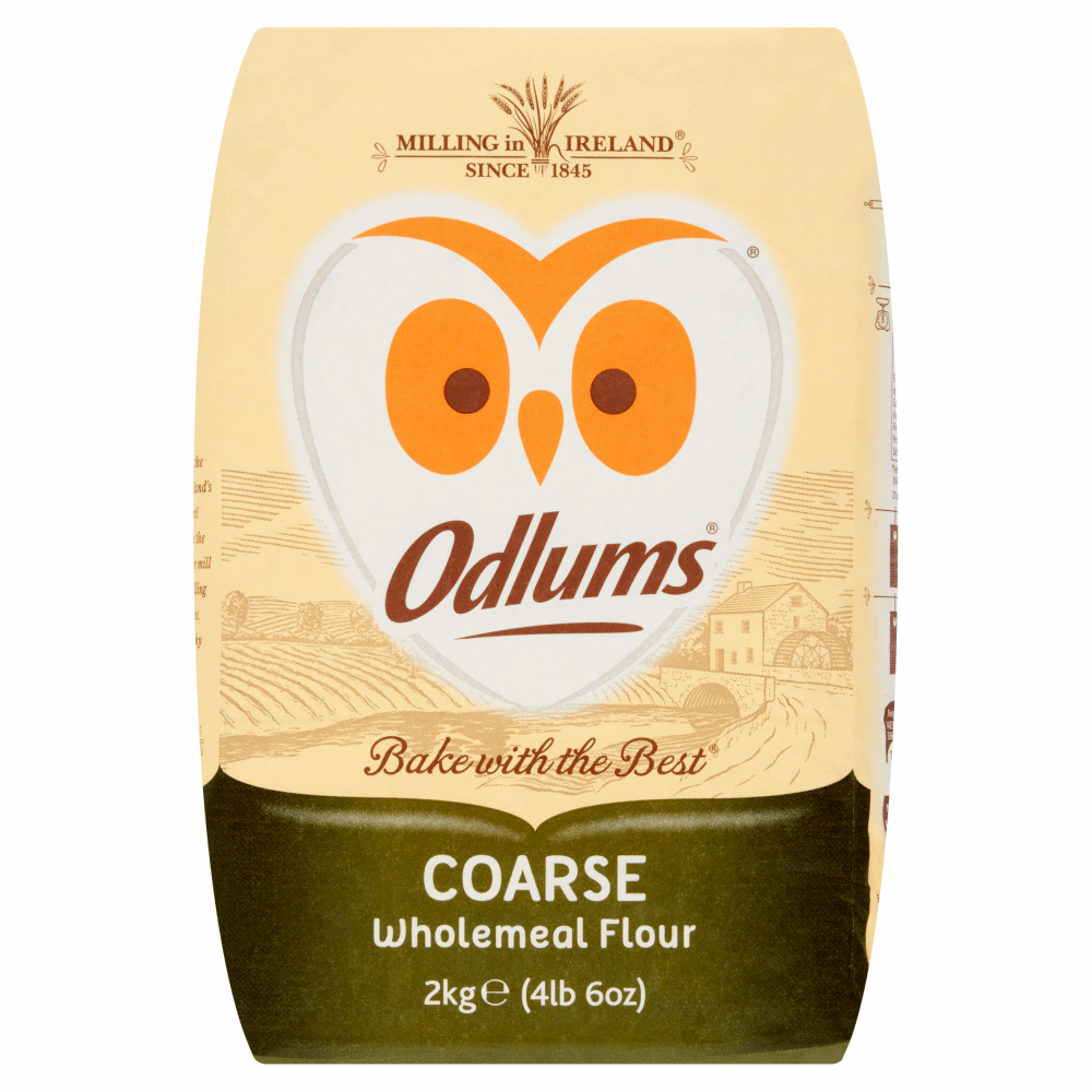Odlums Coarse Wholemeal Flour 2kg by British Store Online