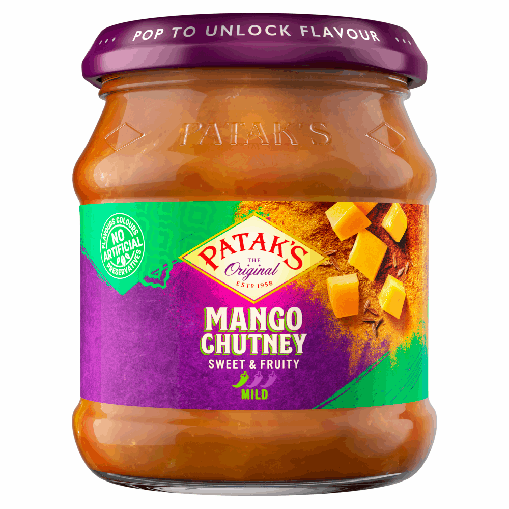 Patak's Mango Chutney 340g by British Store Online