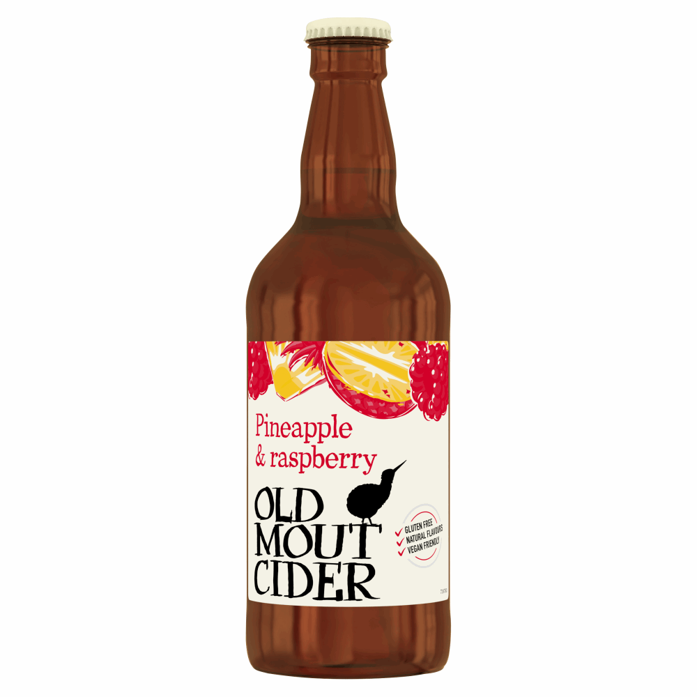 Old Mout Pineapple & Raspberry Cider 500ml by British Store Online