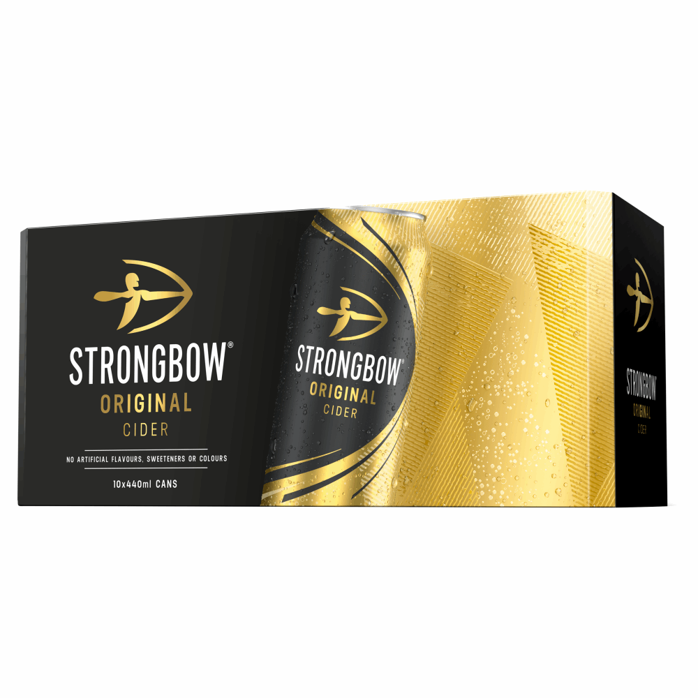Strongbow Original Cider 10 x 440ml Cans by British Store Online
