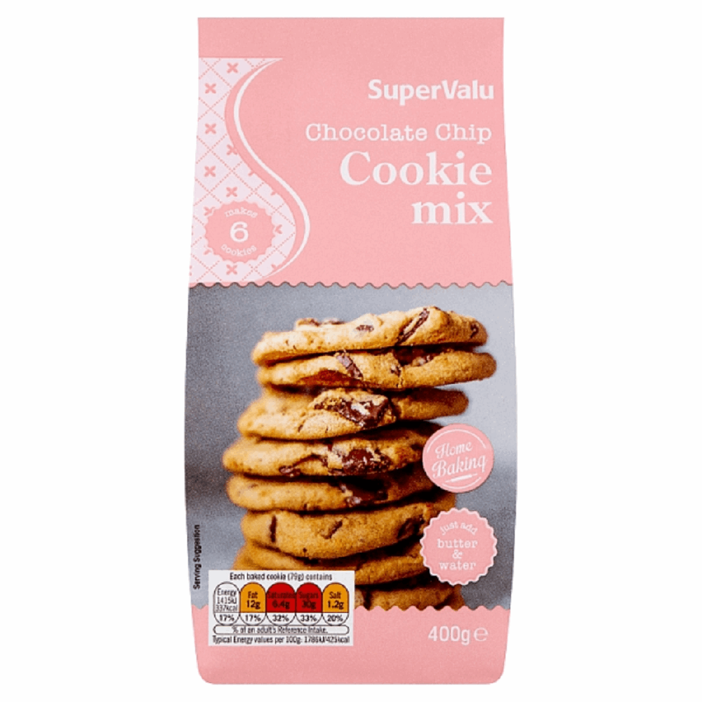 SuperValu Cookie Mix 400g by British Store Online