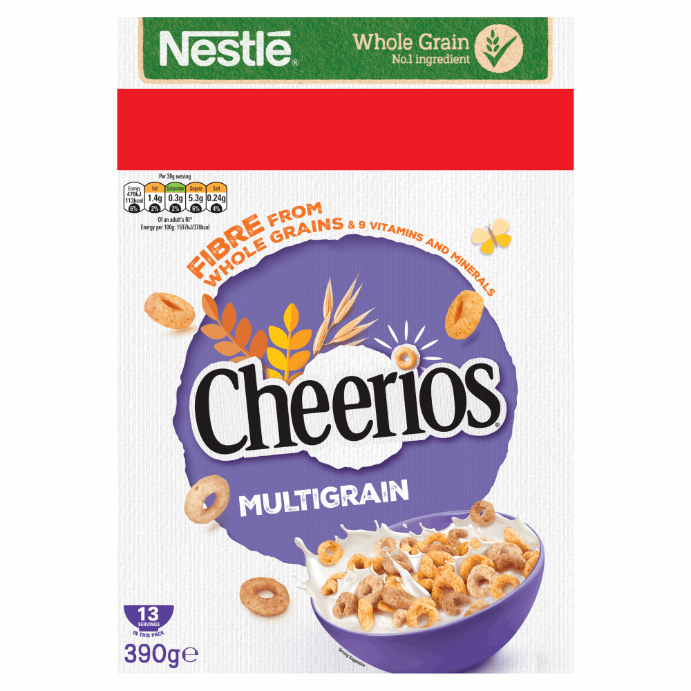 Nestle Cheerios Multigrain 390g by British Store Online
