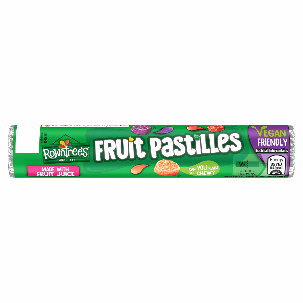 Rowntree Fruit Pastille Roll 48g by British Store Online