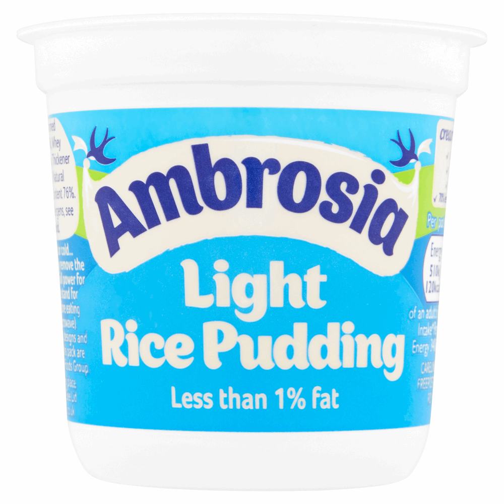 Ambrosia Light Rice Pudding 150g by British Store Online
